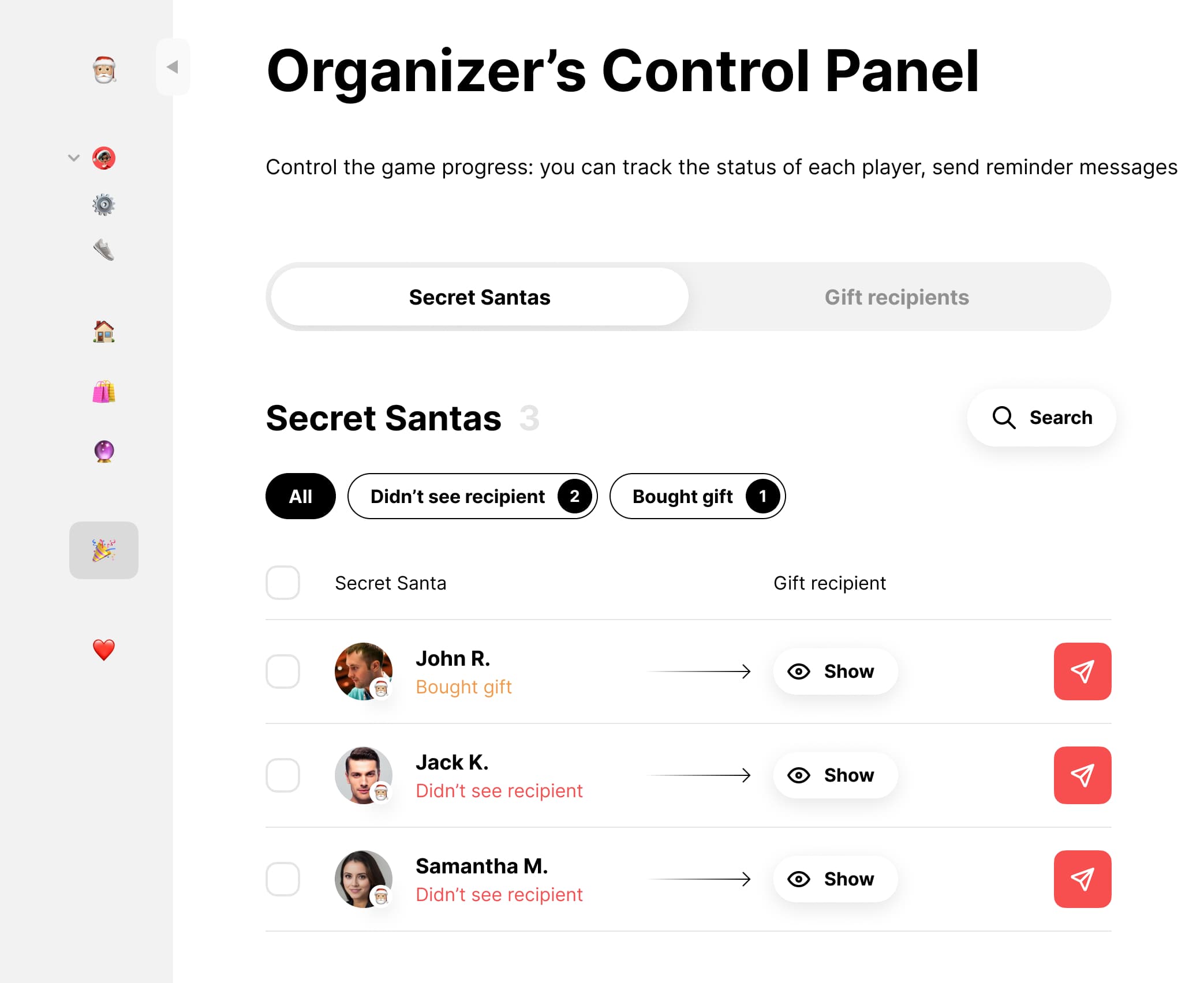 Secret Santa Generator #1 | Trusted Worldwide | Free & Professional ...